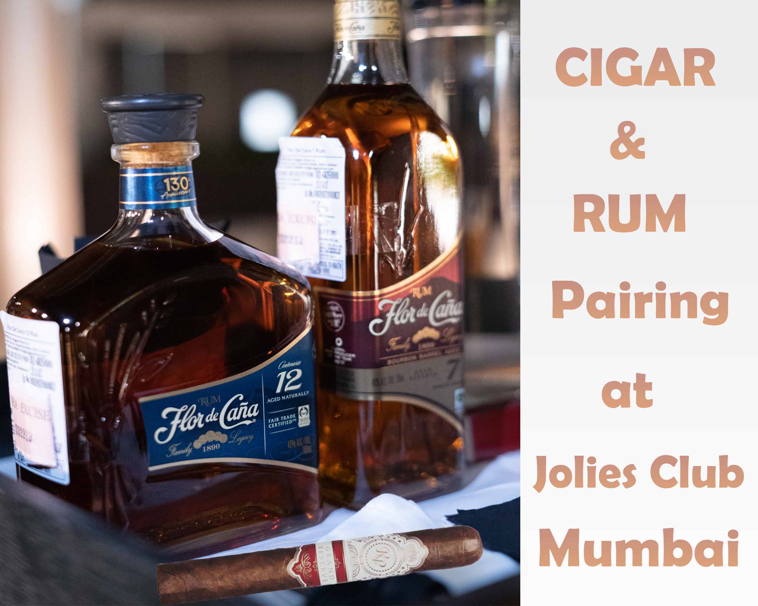 Cigar Pairing Event | Cigar Conexion | Jolies Club Mumbai